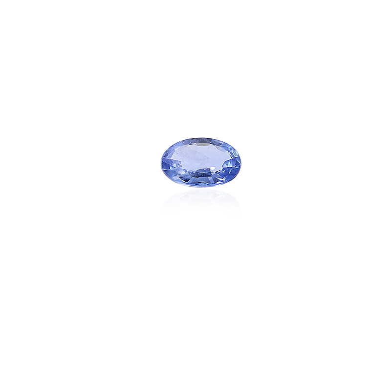Onverwarmde Ceylon blauwe saffier, 0,361ct ovaal