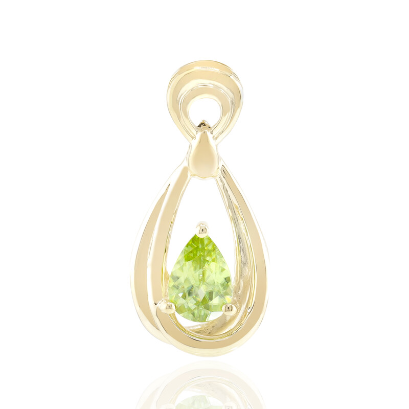 Capelinha Sphene Gouden Hanger, Brazilië, 0,56 ct