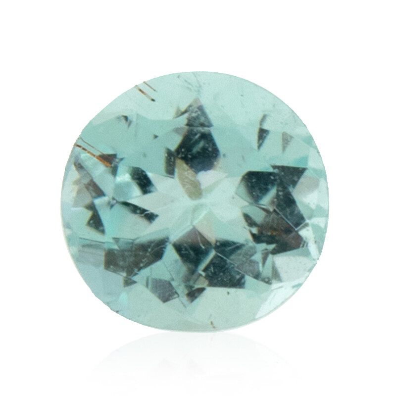 Braziliaanse Paraiba Toermalijn Edelsteen, 0,15 ct Rond Geslepen