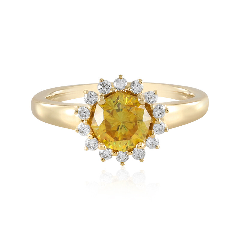 Gouden ring met een sfaleriet (AMAYANI)-8649MC | Juwelo sieraden