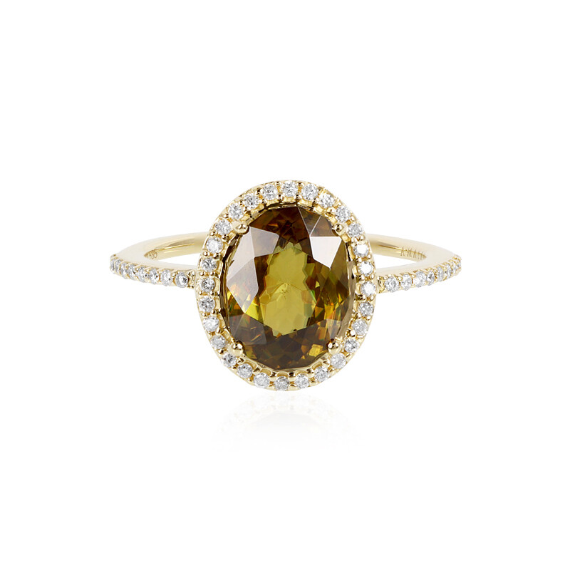 Gouden ring met een Sfeen (AMAYANI)-8600PU | Juwelo sieraden